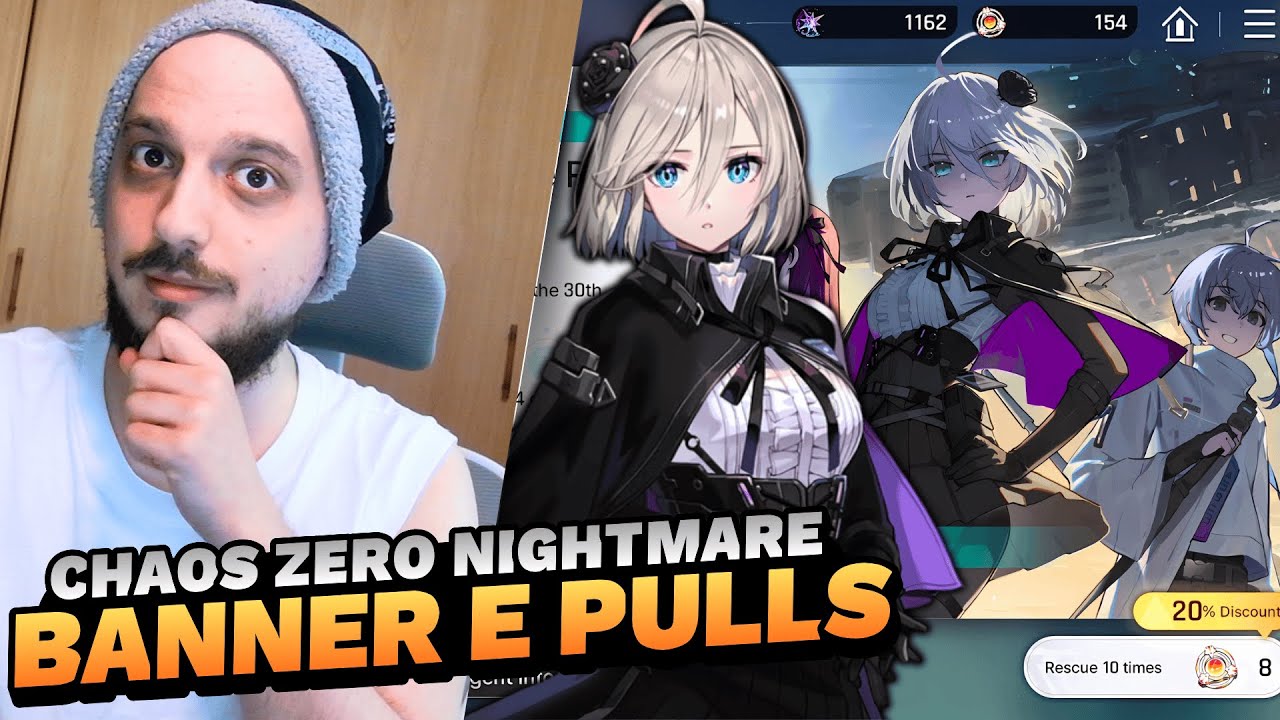Banner, Pull e Personaggi di Chaos Zero Nightmare - YouTube