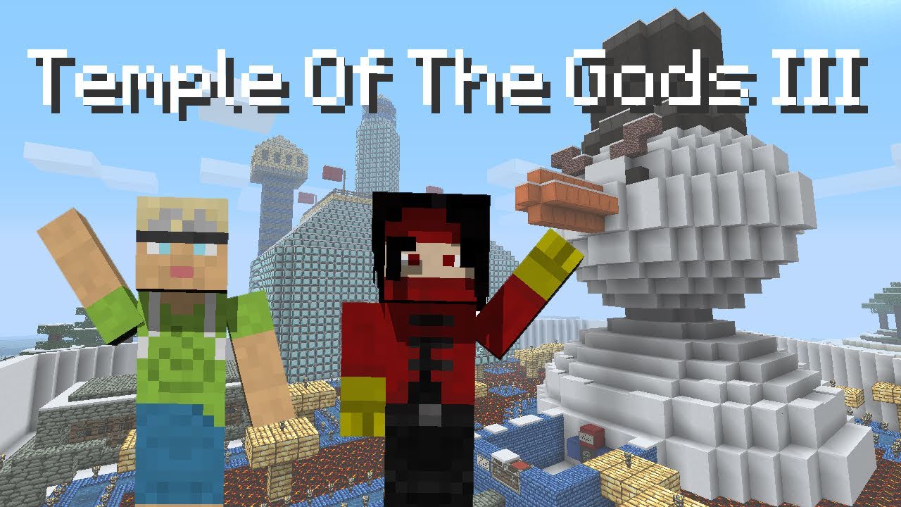 Minecraft: Temple Of The Gods 3 w/ Special Guest! Pt. 1 - YouTube