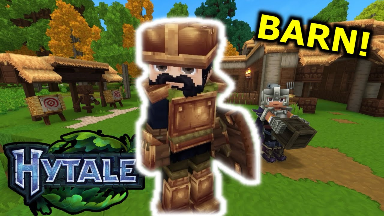 We FINALLY Built a Proper Animal Farm in Hytale! Part 3 - YouTube