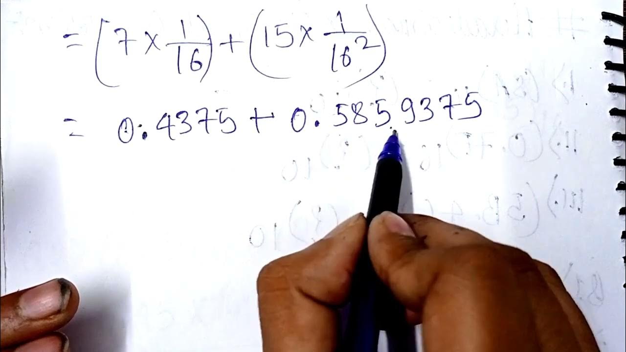 Hexadecimal to Decimal Number Conversion | Number System Conversions - YouTube