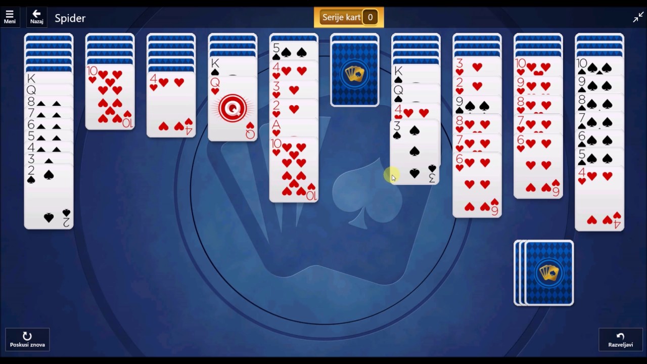 Microsoft Solitaire Collection - Spider June 24 2017 - YouTube