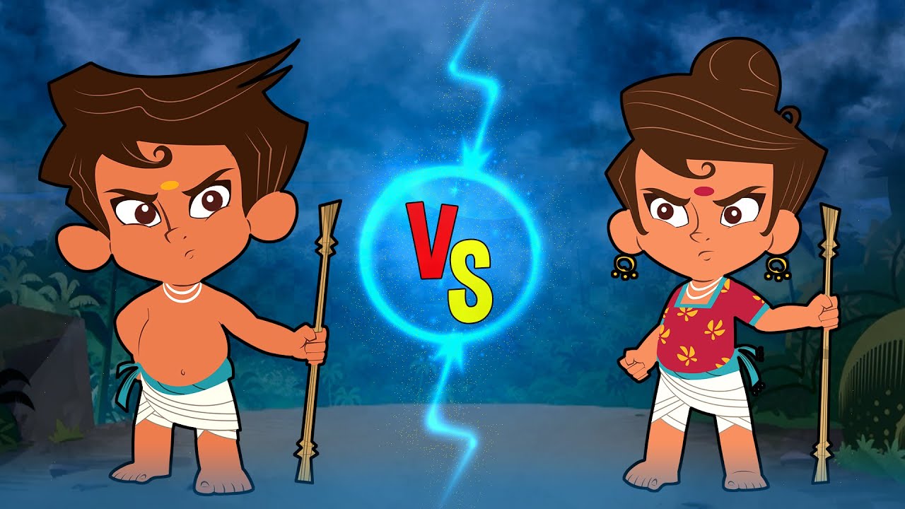 Kalari Kids - Unni Vs Ami | Animated Cartoons For Kids | Fun Kids ...