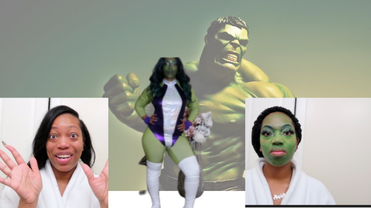 SHE HULK COSPLAY HALLOWEEN COSTUME 2021 - YouTube