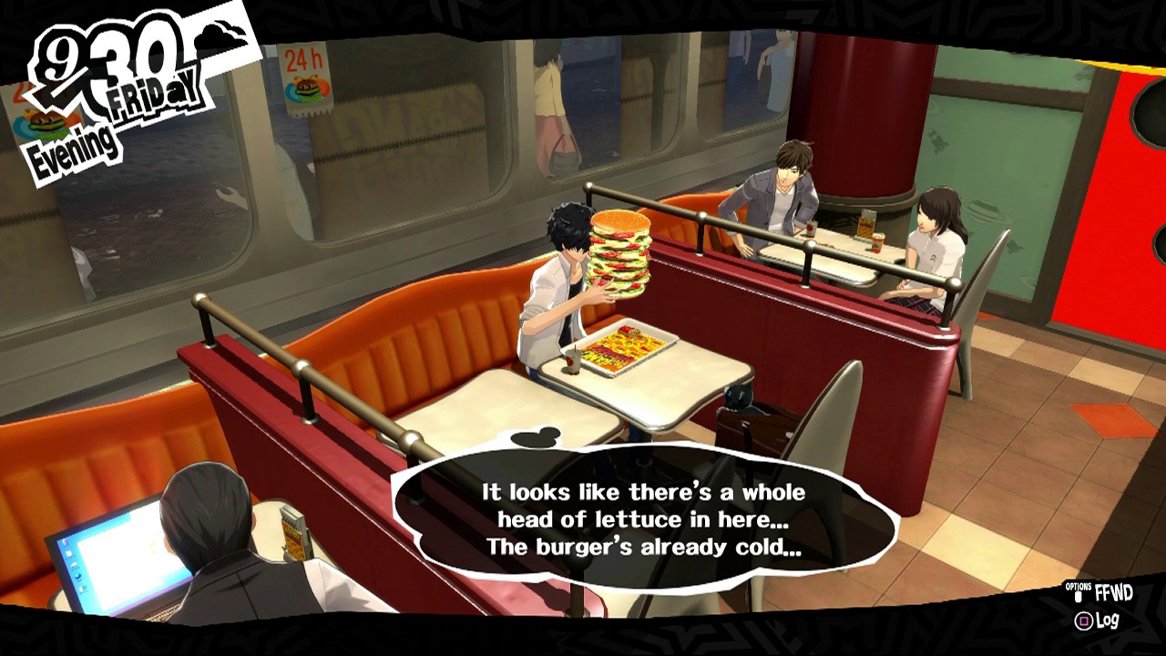 Persona 5 - Big Bang Burger First Mate Final Challenge Captain Badge ...