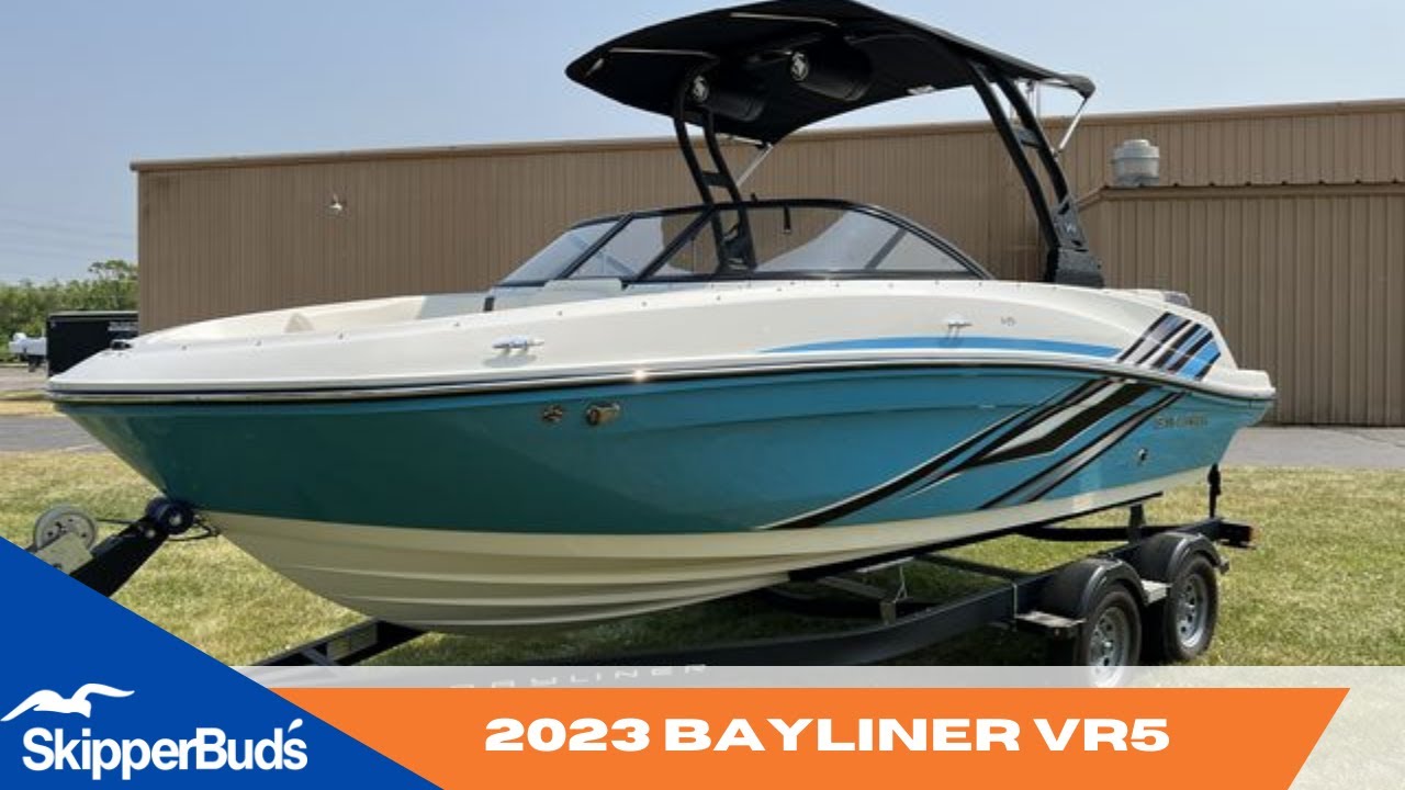 2023 Bayliner VR5 Sport Boat Tour SkipperBud's - YouTube