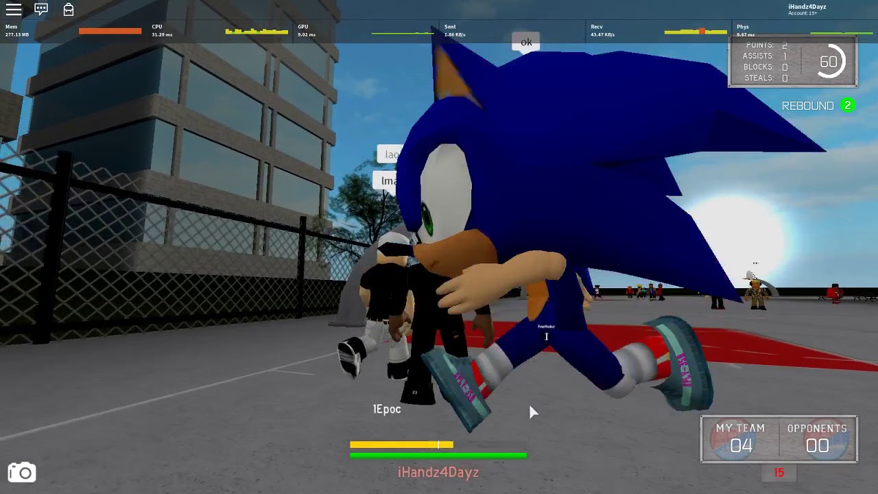 Sonic vs Me RB world 2 - YouTube