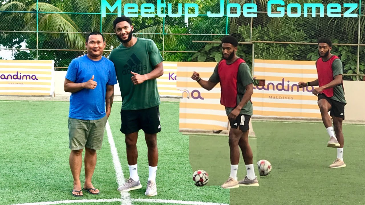 Meetup JOE GAMEZ || Liverpool & England Footballer || LIVE Playing in ...