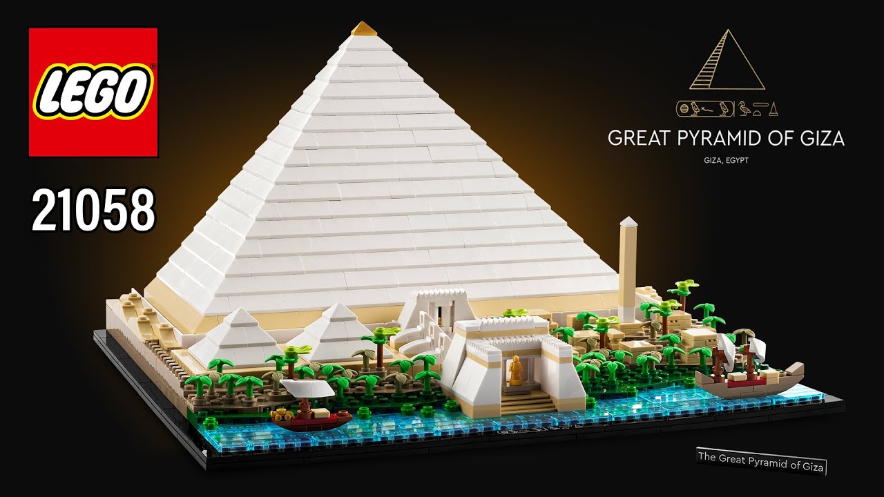 LEGO® Architecture Great Pyramid of Giza (21058)[1476 pcs] Building ...