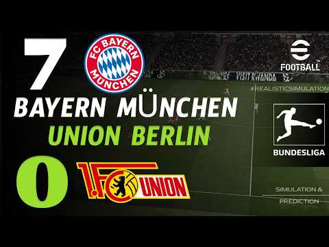 🔴 FC Bayern München gegen Union Berlin live heute | Bundesliga 2026 | Live Spiel eFootball Gameplay