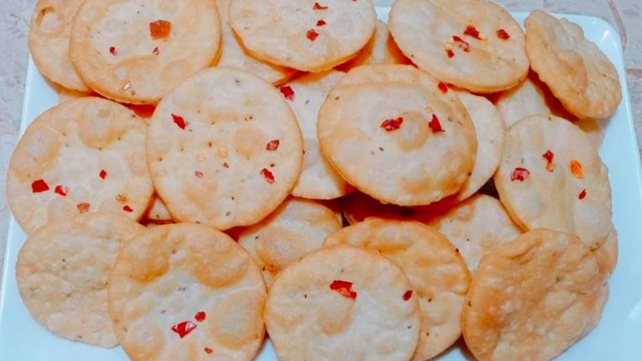 Crispy Fried Papri for Chaat || Papdi Recipe Ramzan Special 2021 by ...