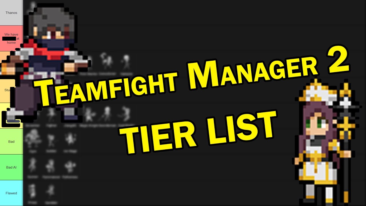Teamfight Manager 2 Demo Tier List - YouTube