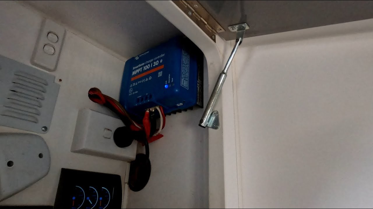 Installing the Lithium Batteries and Fixing the Wiring in the Caravan ...