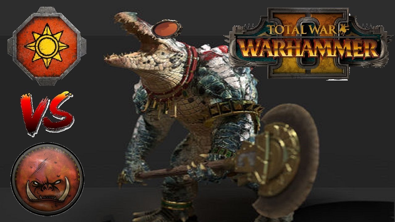 FOR SOTEK | Lizardmen vs Greenskins: Mortal Empires - Total War ...