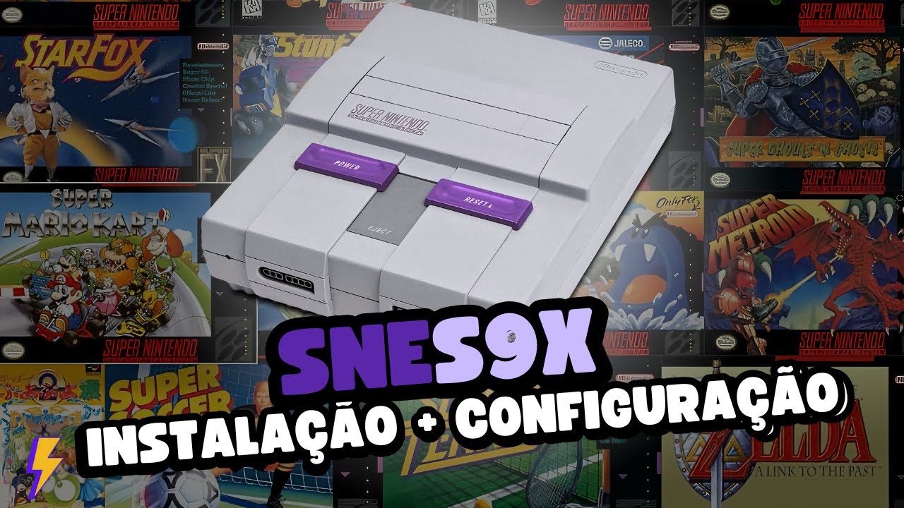 INSTALAÇÃO E CONFIGURAÇÃO DO SNES9X: O MELHOR EMULADOR DE SNES! - YouTube