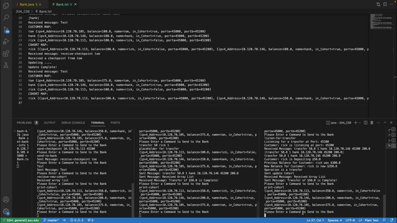 CSE 434 Full Socket Project Implementation - YouTube