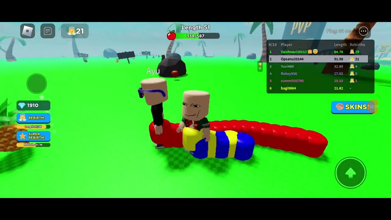 Roblox Worm face.Meri didi yah game khel Rahi Thi Aur usko Nahin pata ...