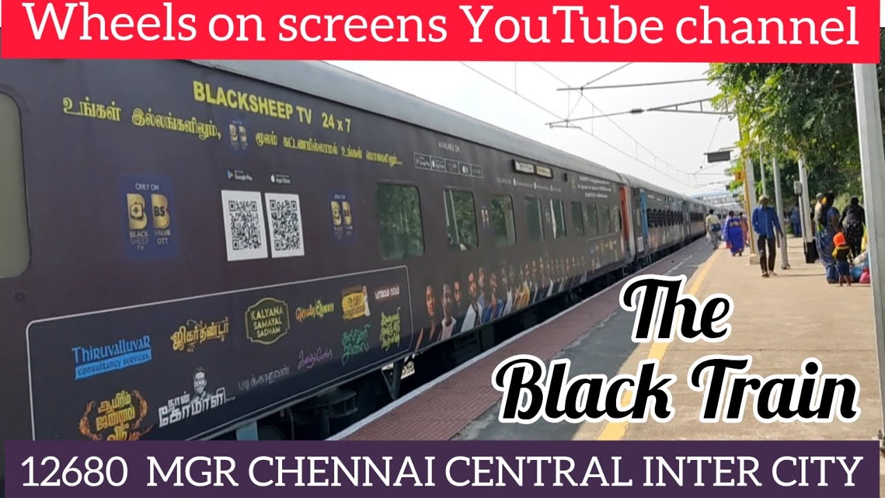 Black Sheep Black train. CBE - MAS intercity. #blacksheep #black # ...