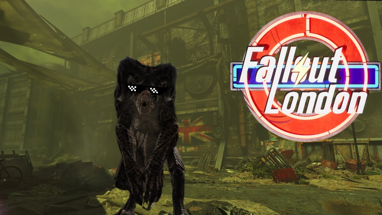 First Deathclaw Encounter in Fallout London - YouTube