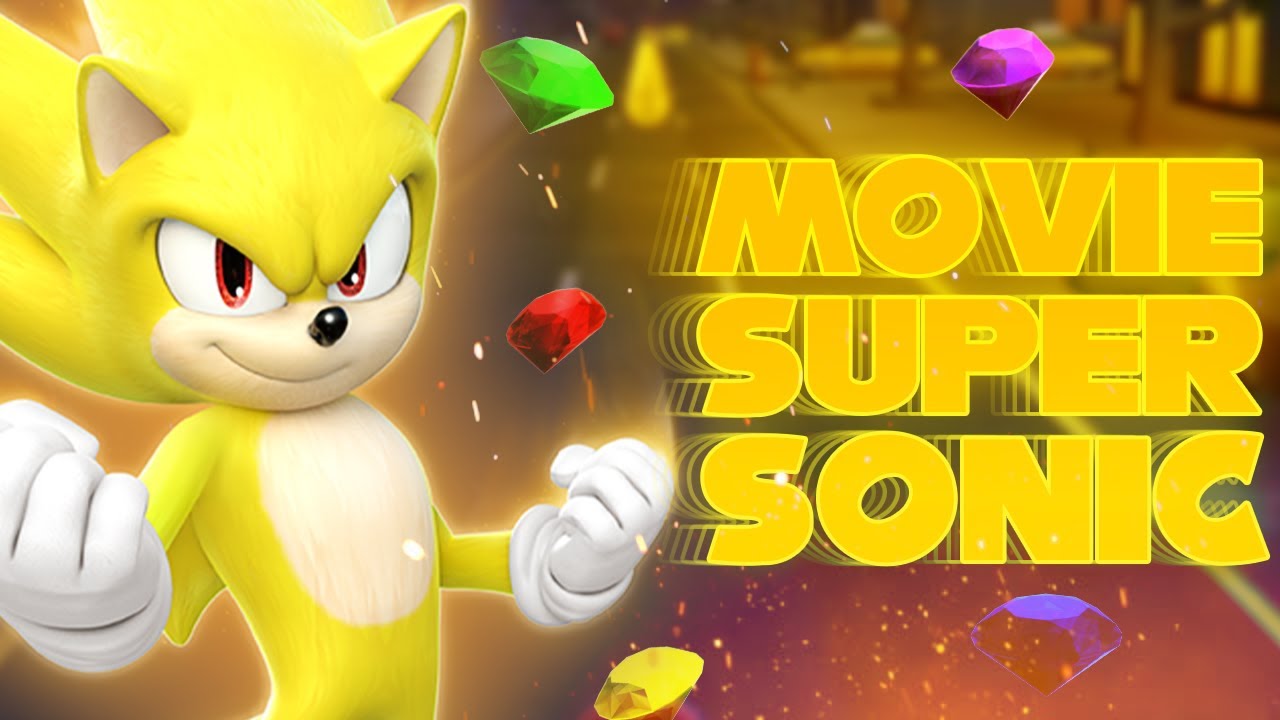 MOVIE SUPER SONIC dans SPEED BATTLE - YouTube