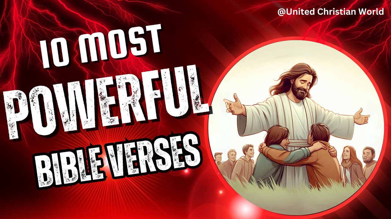 10 Most Powerful Bible Verses | Best bible verses for daily life | # ...