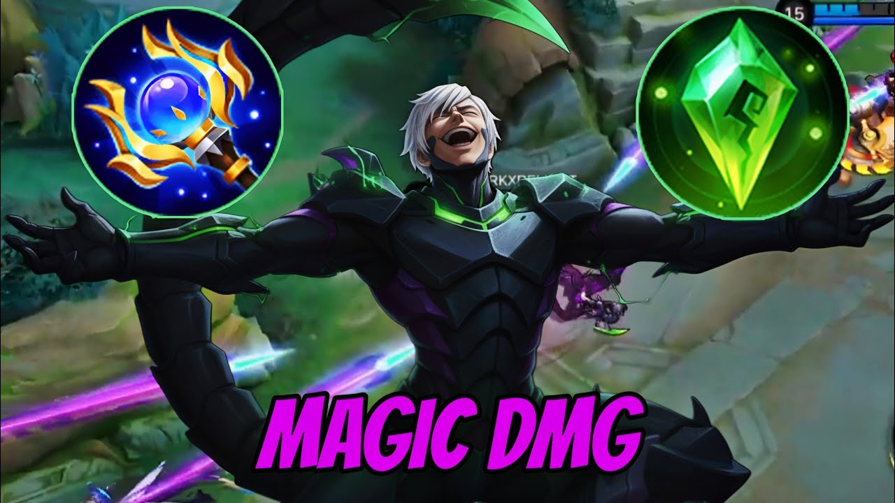 22 KILLS! GUSION MASSIVE MAGIC DAMAGE BUILD TO FAST KILL GAMEPLAY - YouTube