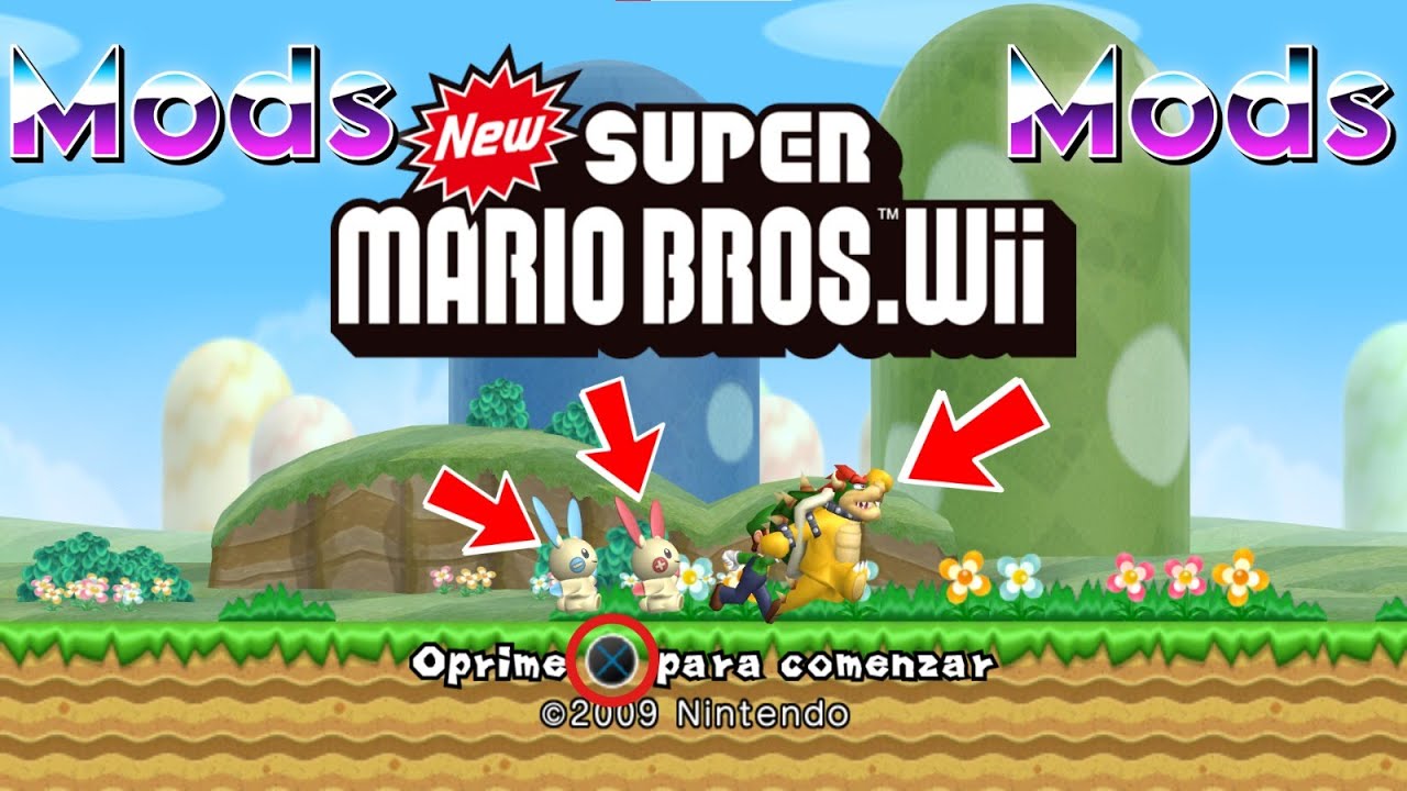 Mods Geniales Para Super Mario Bros Wii - YouTube