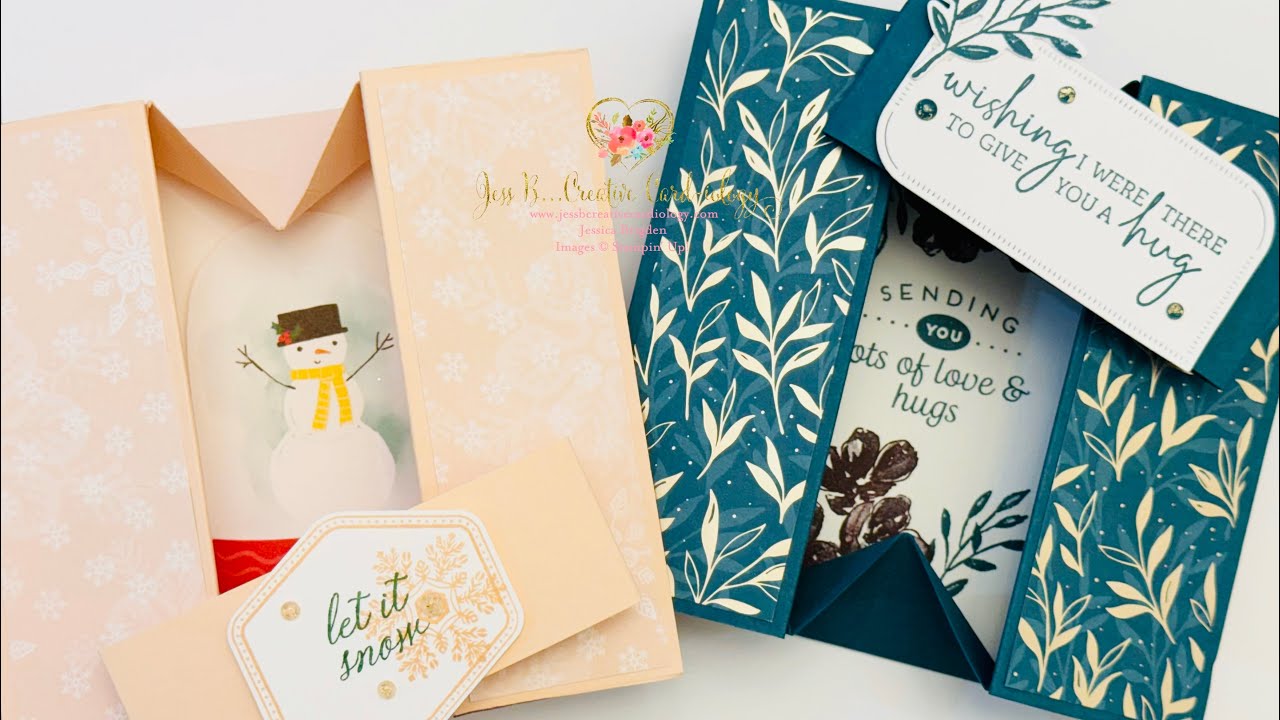 How to Make a Fun Flat Fold Flat Top Expanding & Collapsing Box Card ...