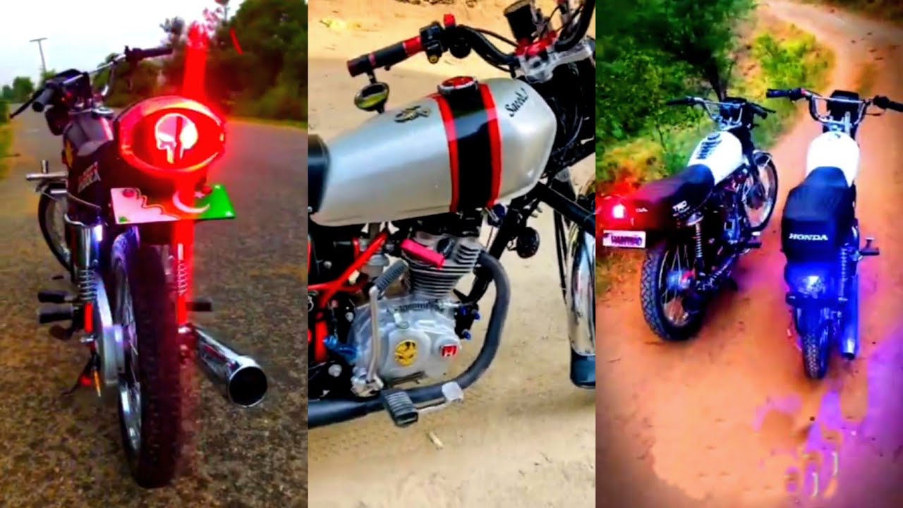 Beautiful Modified 2022 | Honda CG 125 in Pakistan | Moazam jutt bike ...