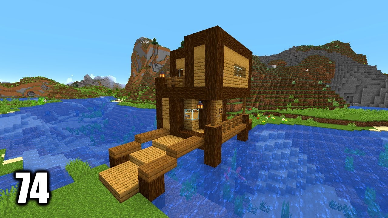 I Built a River Starter Bridge House! | Minecraft 1.21 Chill Let's Play ...