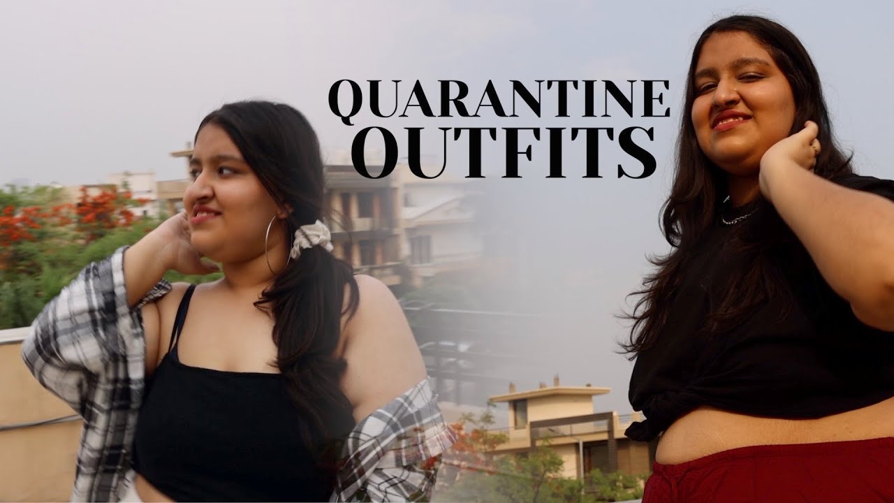 Quarantine Outfits 2021| 5 Work from home outfits - YouTube