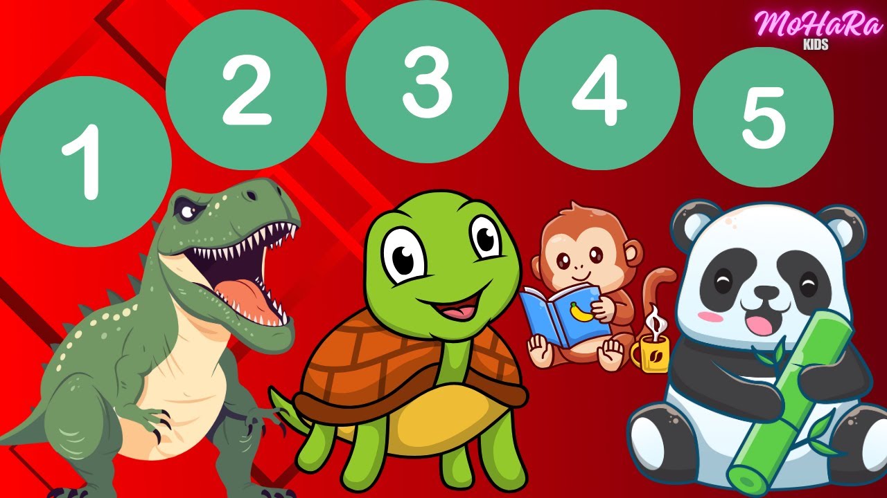 Hindi Me Ginti | हिंदी में गिनती | Counting 1 To 50 | Kids Number ...