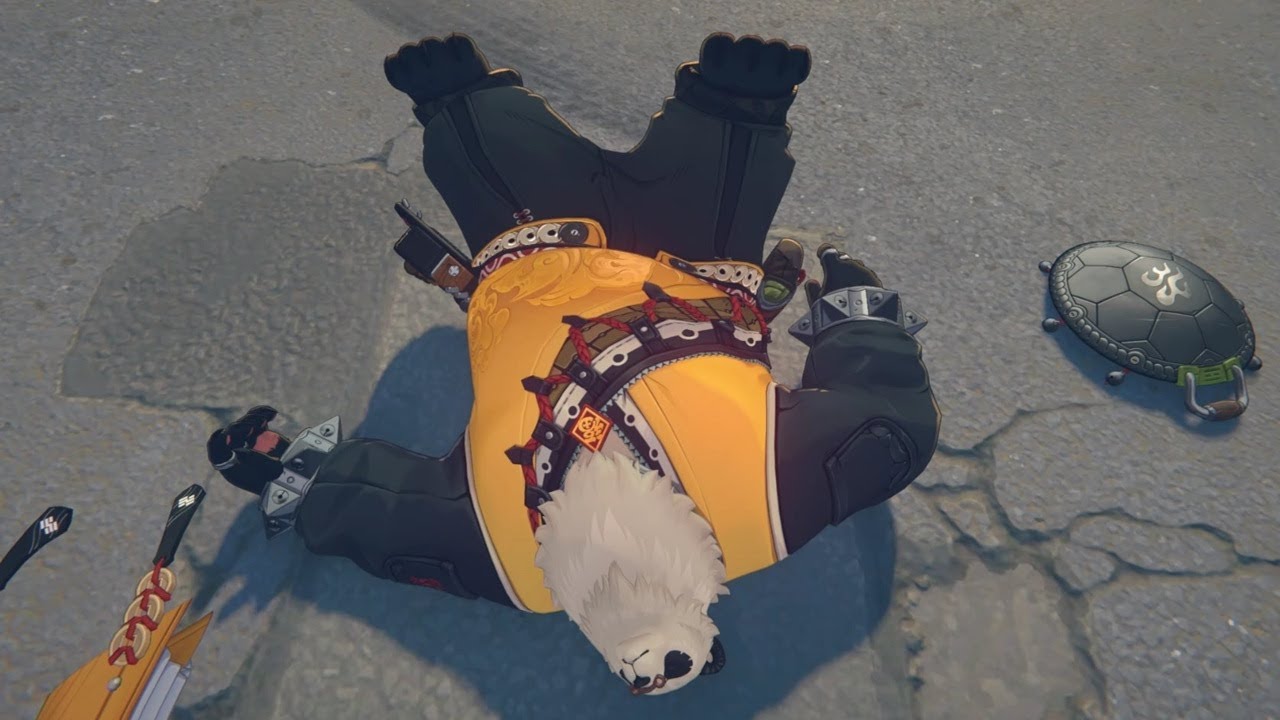 Only Pan Yinhu has Death Animation like this in Slow speed.. - YouTube