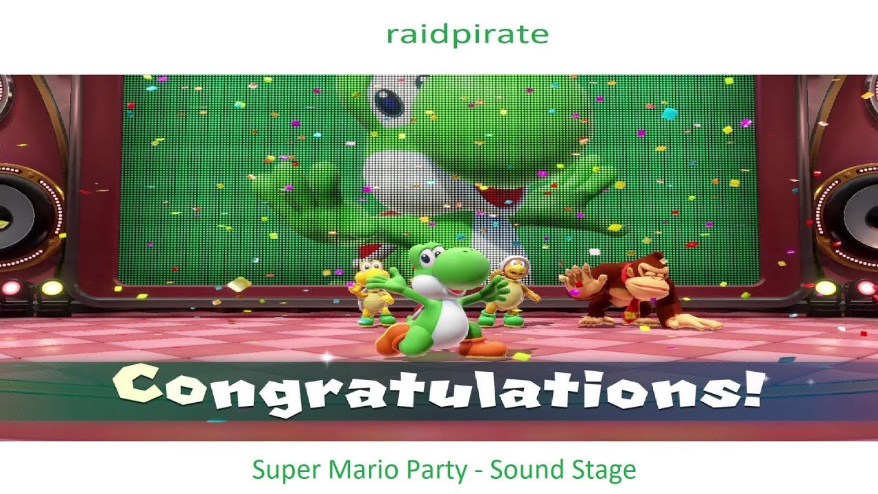 Super Mario Party - Sound Stage - YouTube