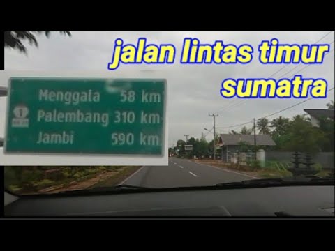 Jalan lintas timur sumatera - YouTube