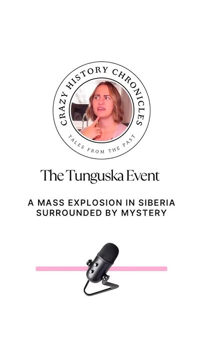 Bizarre History: The Tunguska Event Of 1908 #funfacts #crazyhistory # ...