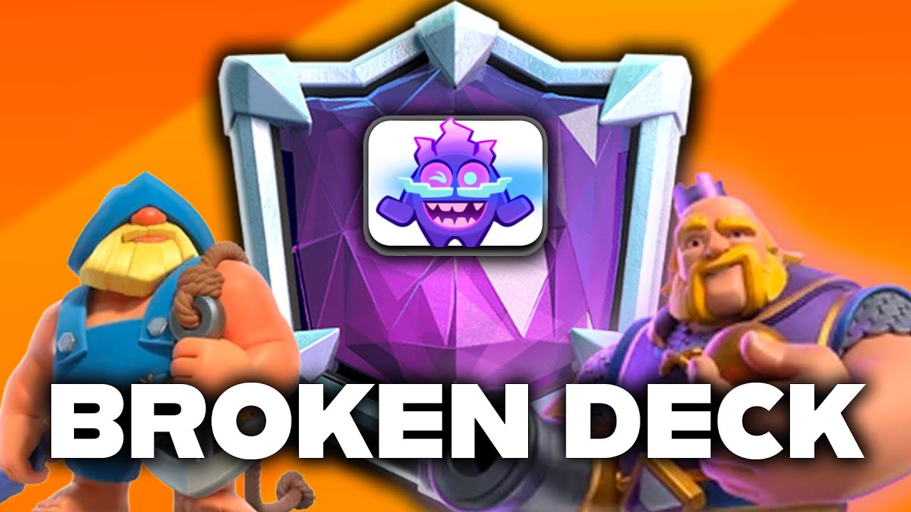 This Evo Royale Giant Lightning Deck is BROKEN! - YouTube