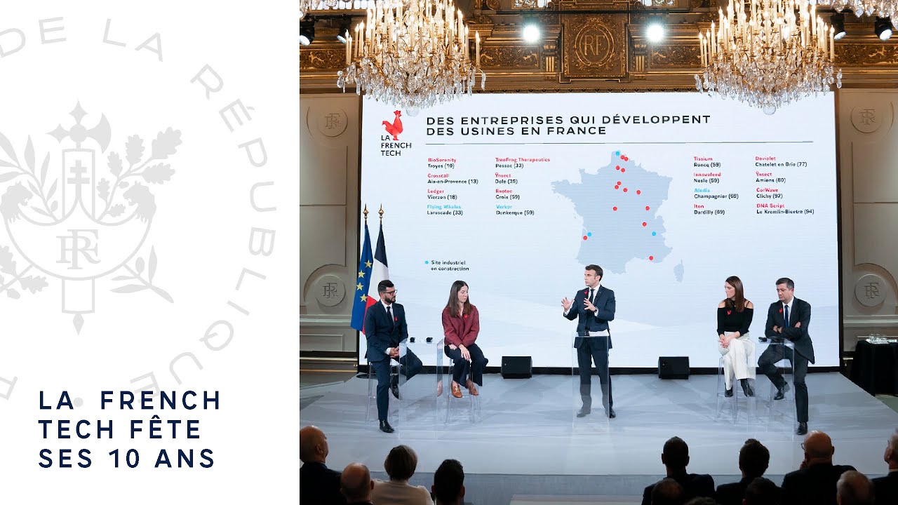 La French Tech fête ses 10 ans. - YouTube