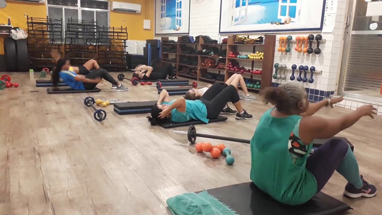 Ginástica Localizada na Academia VidaFit Brasil - YouTube