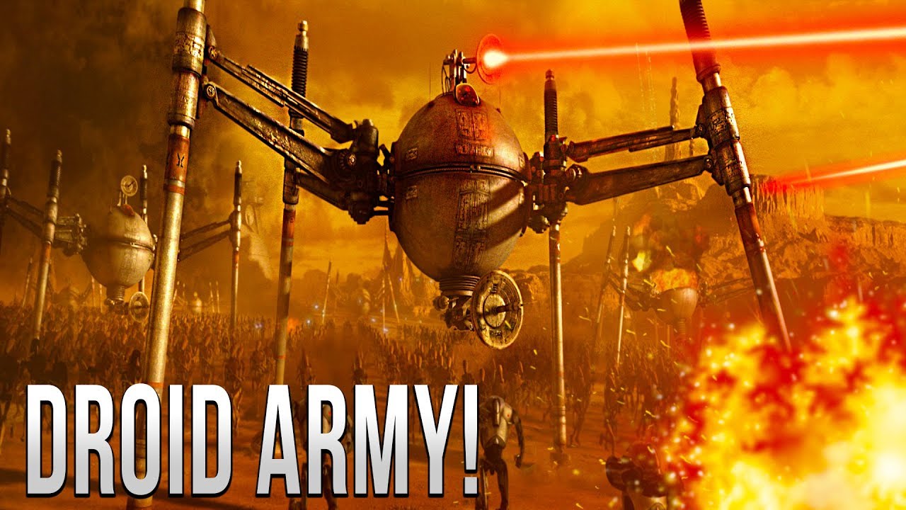 FIRST ORDER vs DROID ARMY (Ground Battle) - Star Wars Empire at War ...