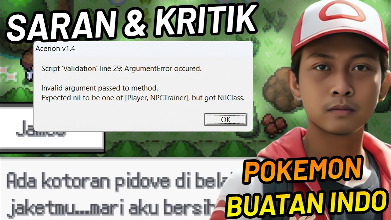 🔴 Saran & Kritik Pokemon Buatan Indonesia? Acerion #3 - YouTube