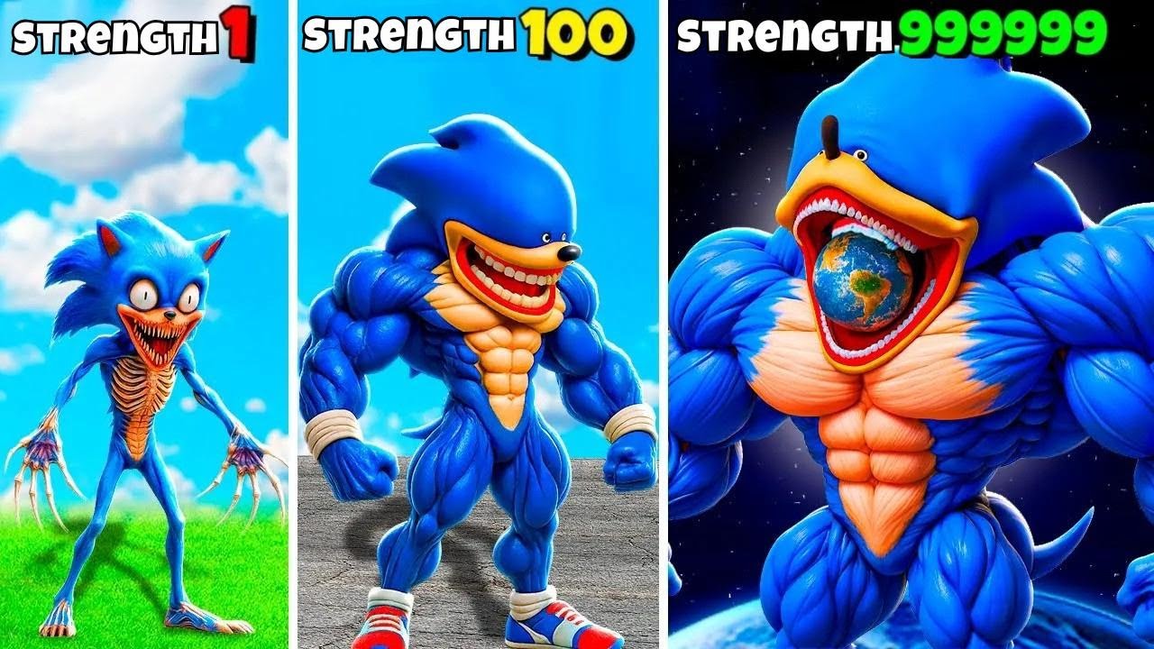 Ranking SHIN SONIC from Weakest to Strongest in GTA 5! (Shin Sonic Mod ...