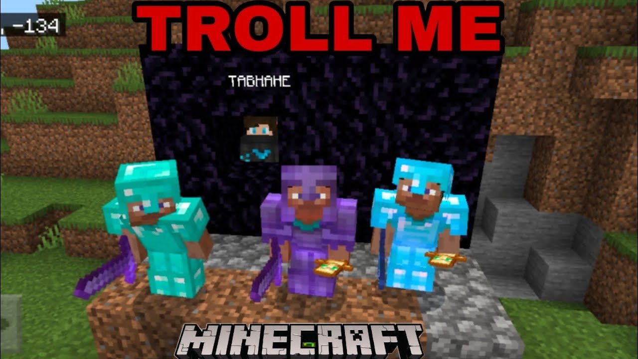 my friend troll me 😡 - YouTube