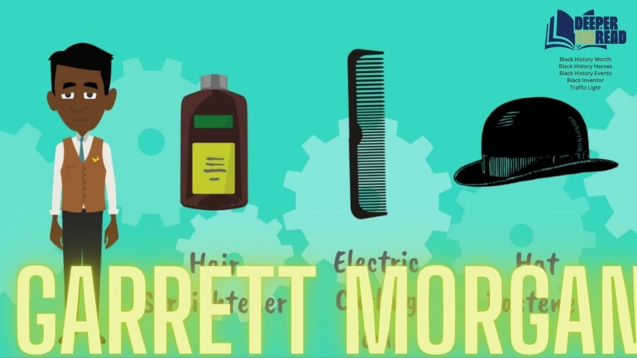 Garrett Morgan Traffic Light.Black Inventor.Black History Month.Deeper ...