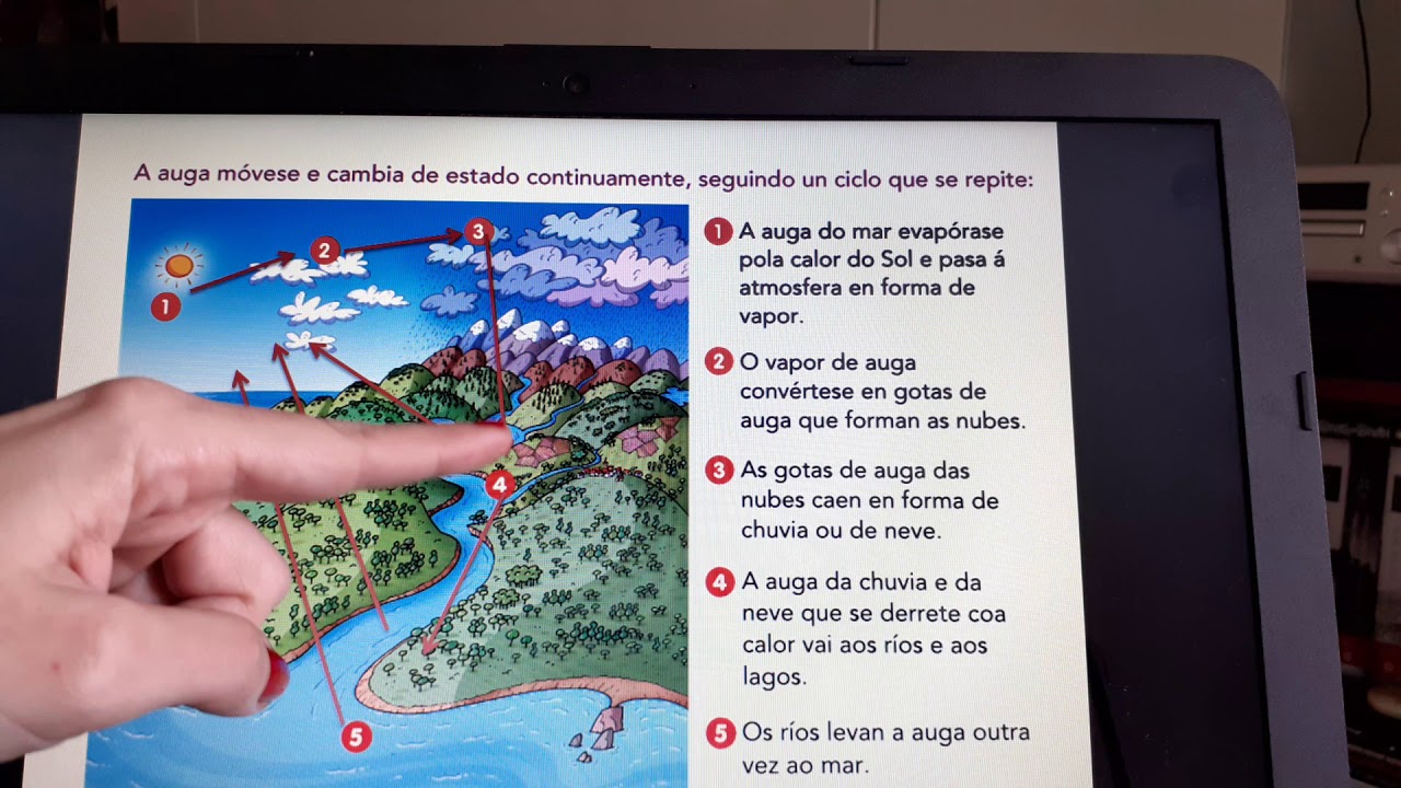 Ciclo da auga 2° - YouTube