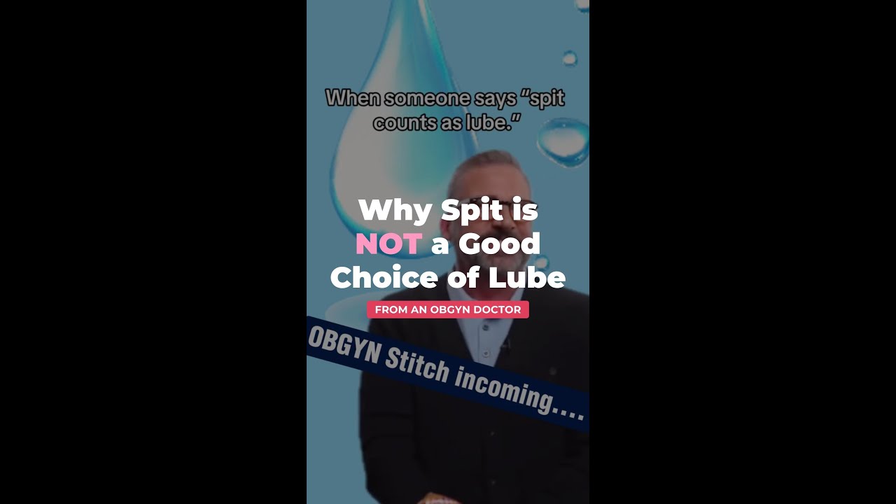 Can I use spit as lube? - YouTube