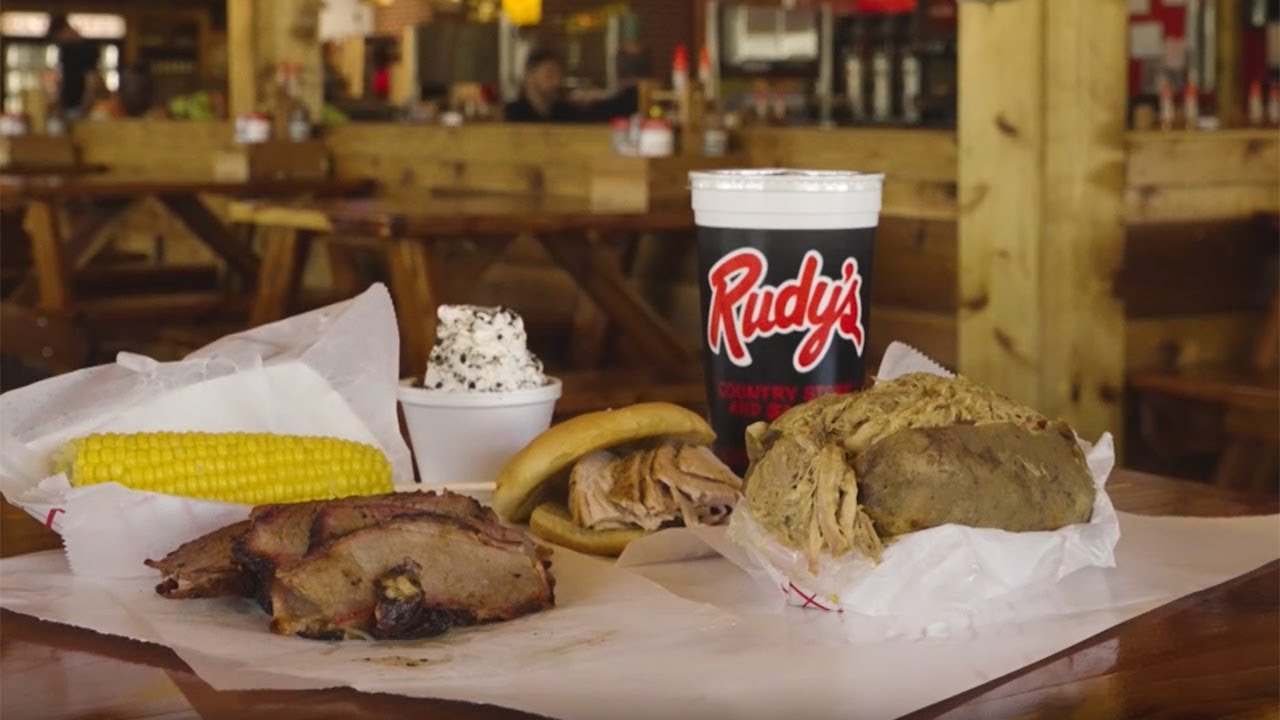 Rudy's "Country Store" and Bar-B-Q - YouTube