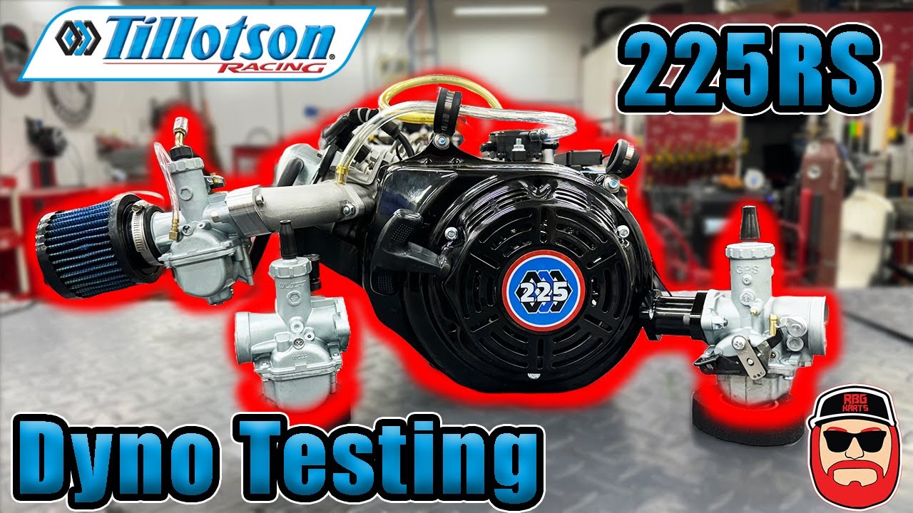 Tillotson 225RS Vs 225R Dyno Testing - YouTube