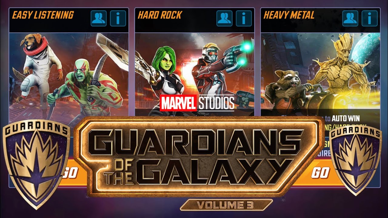 GUARDIANS OF THE GALAXY GREATEST HITS SPECIAL EVENT (Marvel Strike ...