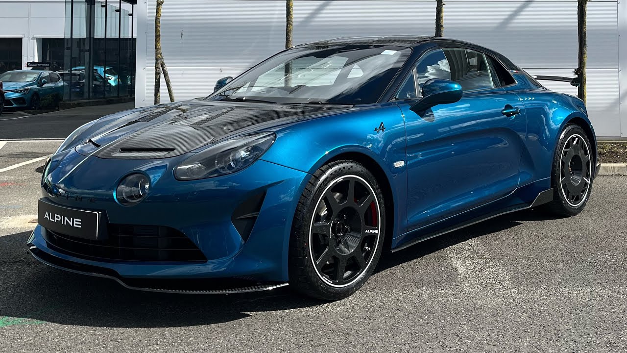 Alpine A110 R : Sierra Blue - YouTube