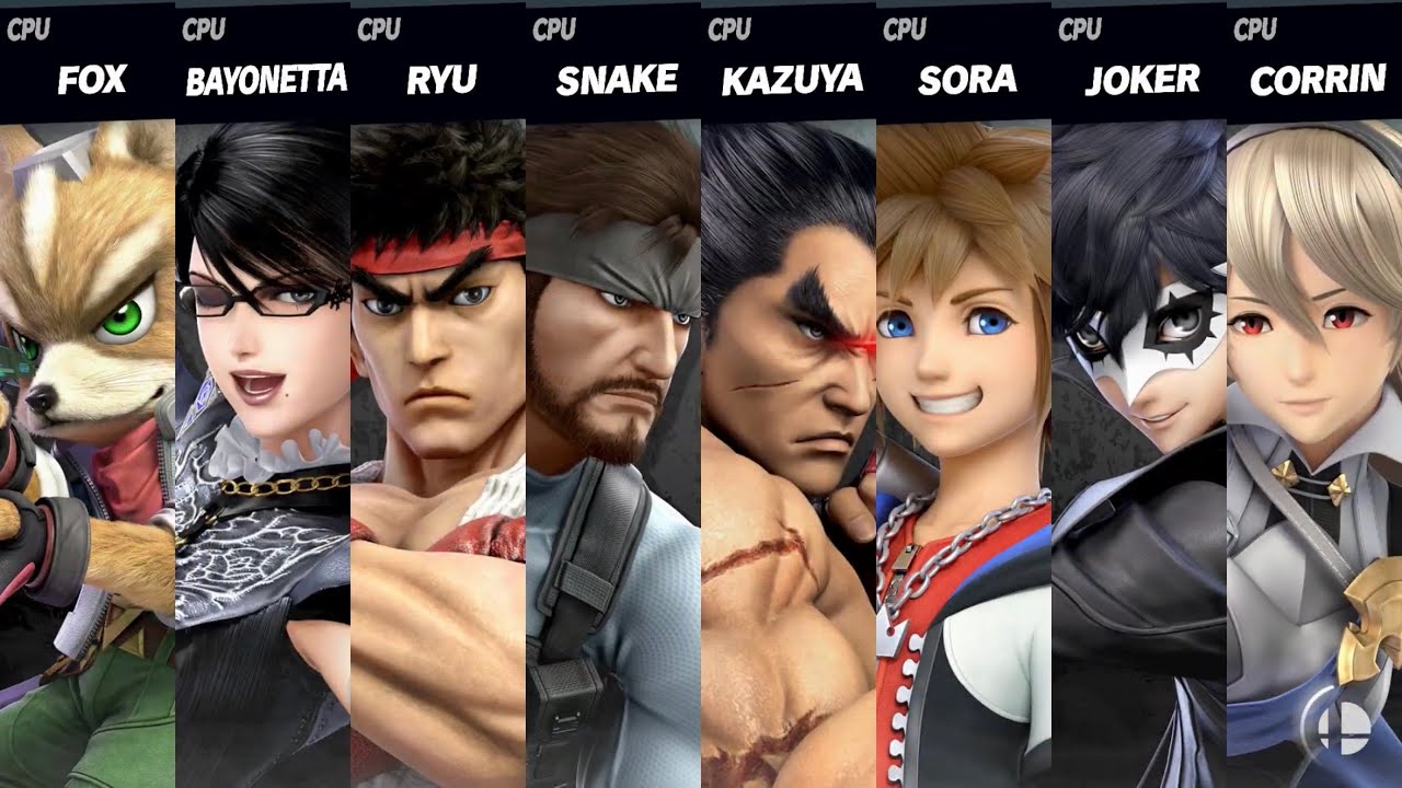 Super Smash Bros. Ultimate - Nintendo, Sega, Capcom, Namco, Square Enix ...